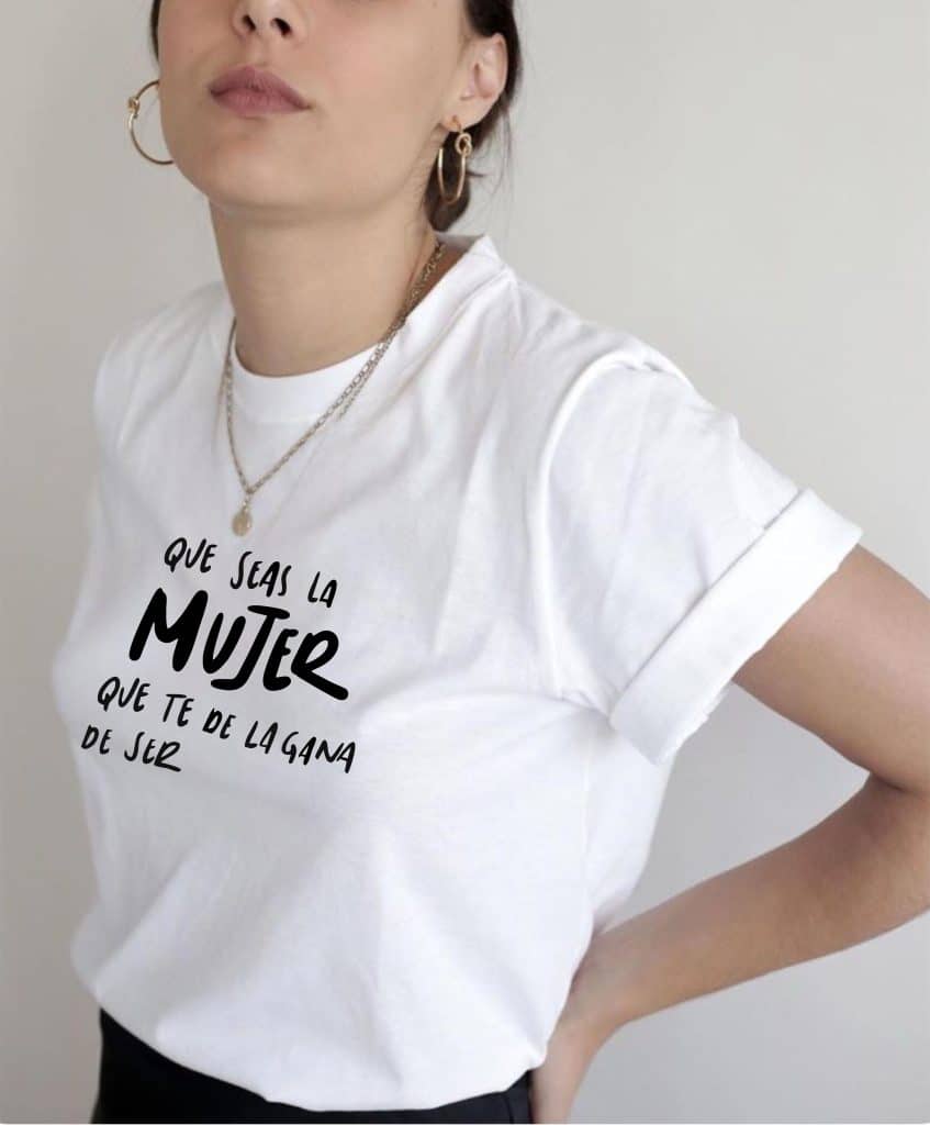 Camiseta oversize | Especial día de la mujer - Ana Romo